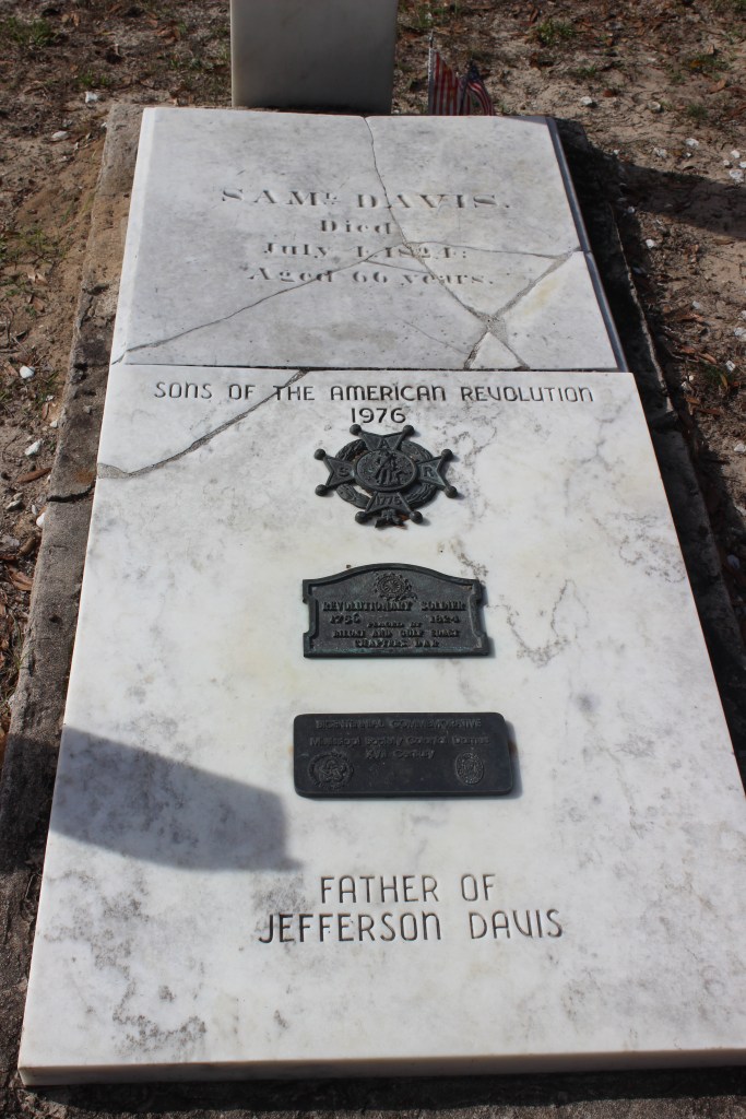 Last Home of Jefferson Davis, Last Resting Place of Samuel Emory Davis ...