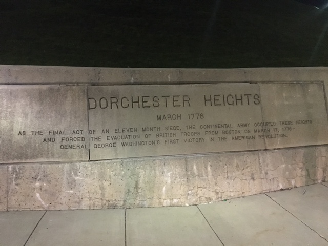 Dorchester Heights – Emerging Revolutionary War Era
