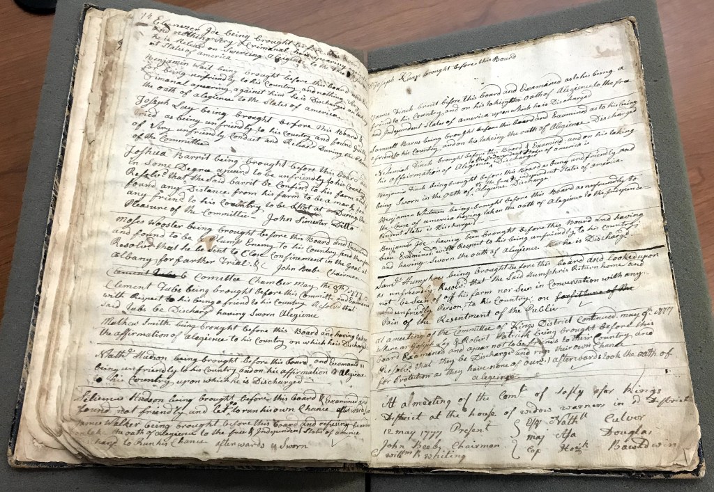 Committees of Safety and the Revolutionary War: King’s District, New ...