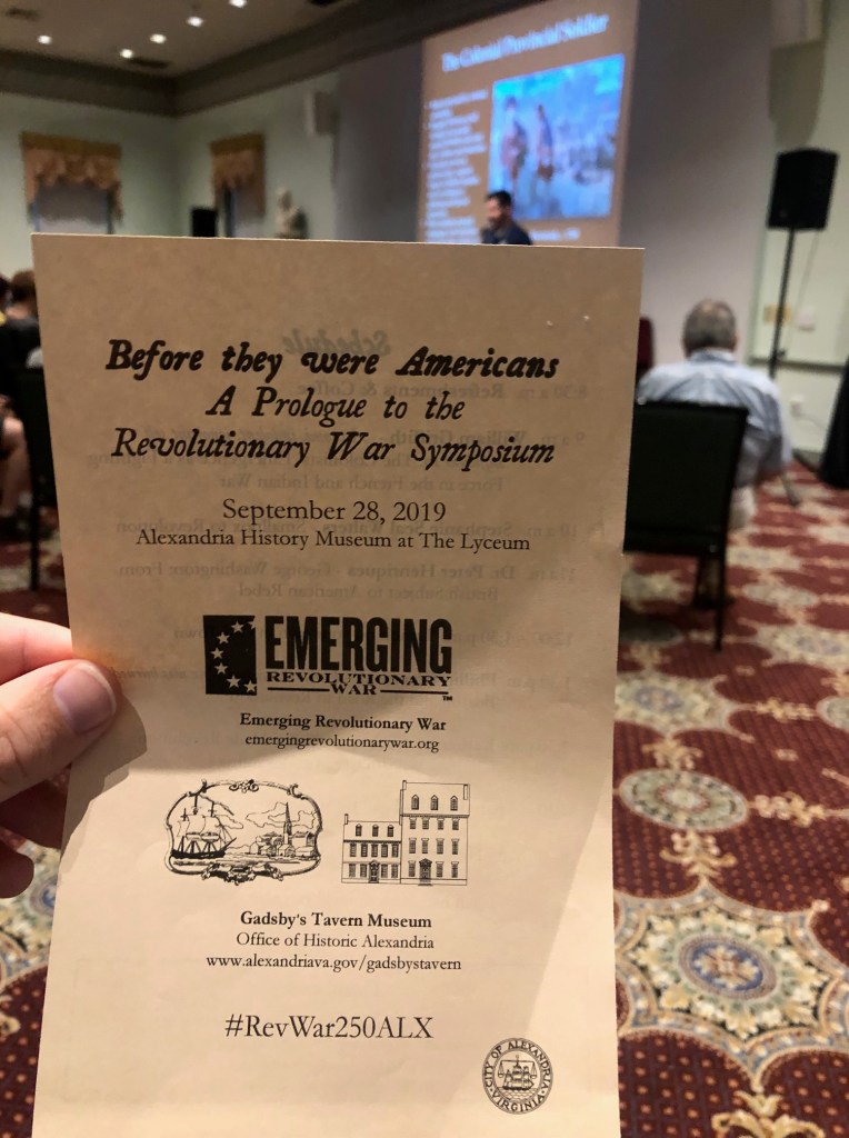 Symposium Recap – Emerging Revolutionary War Era
