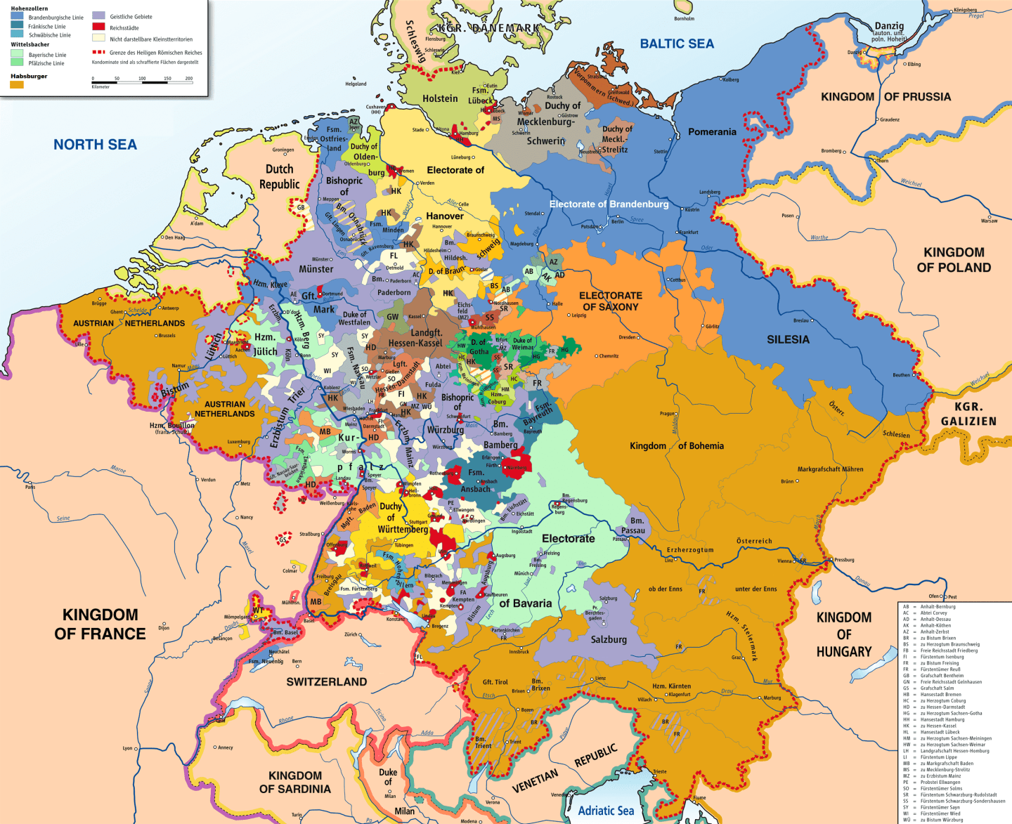 The German Principalities that Contributed Soldiers – Emerging ...